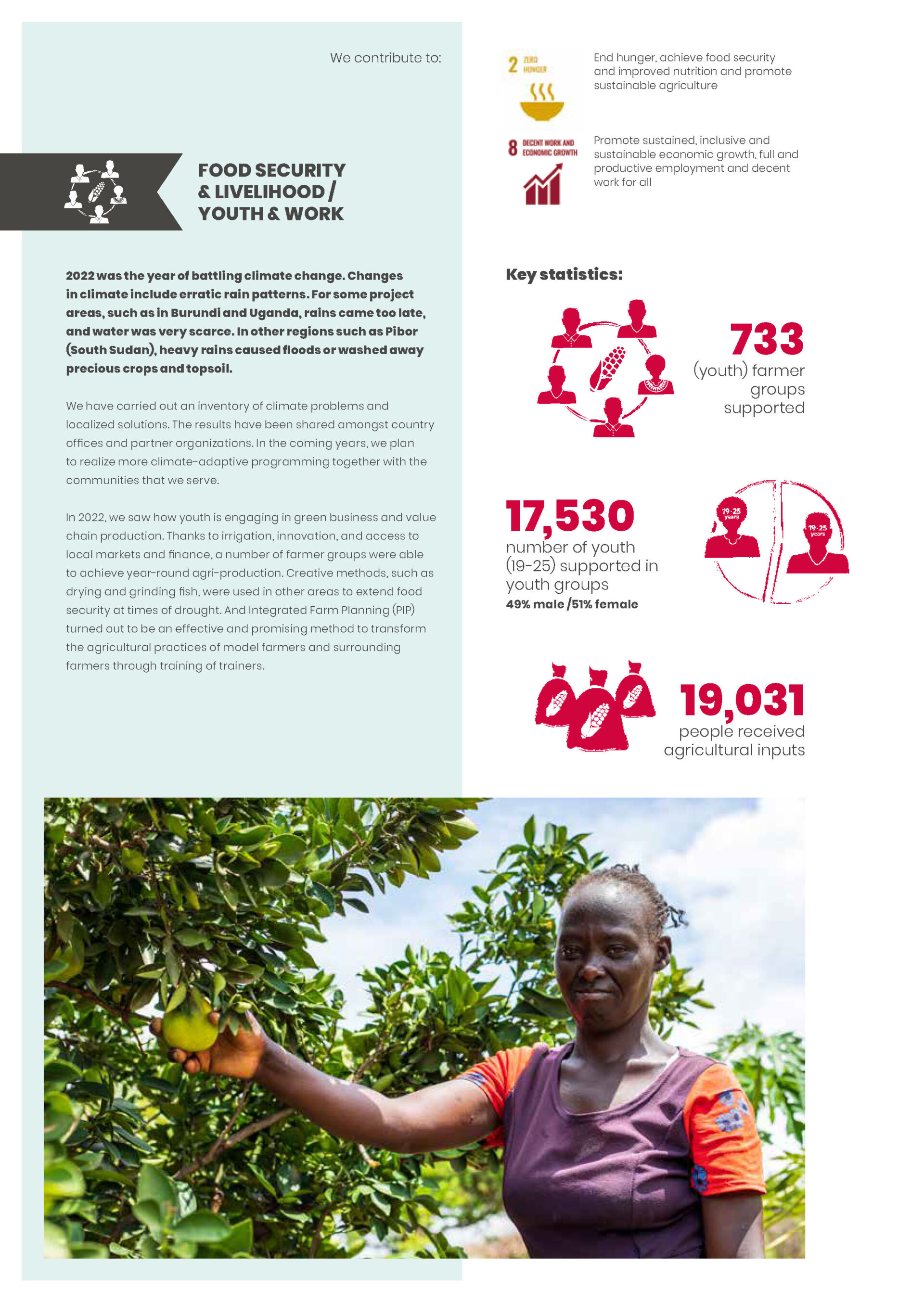 Food Security & Livelihood - Help a child