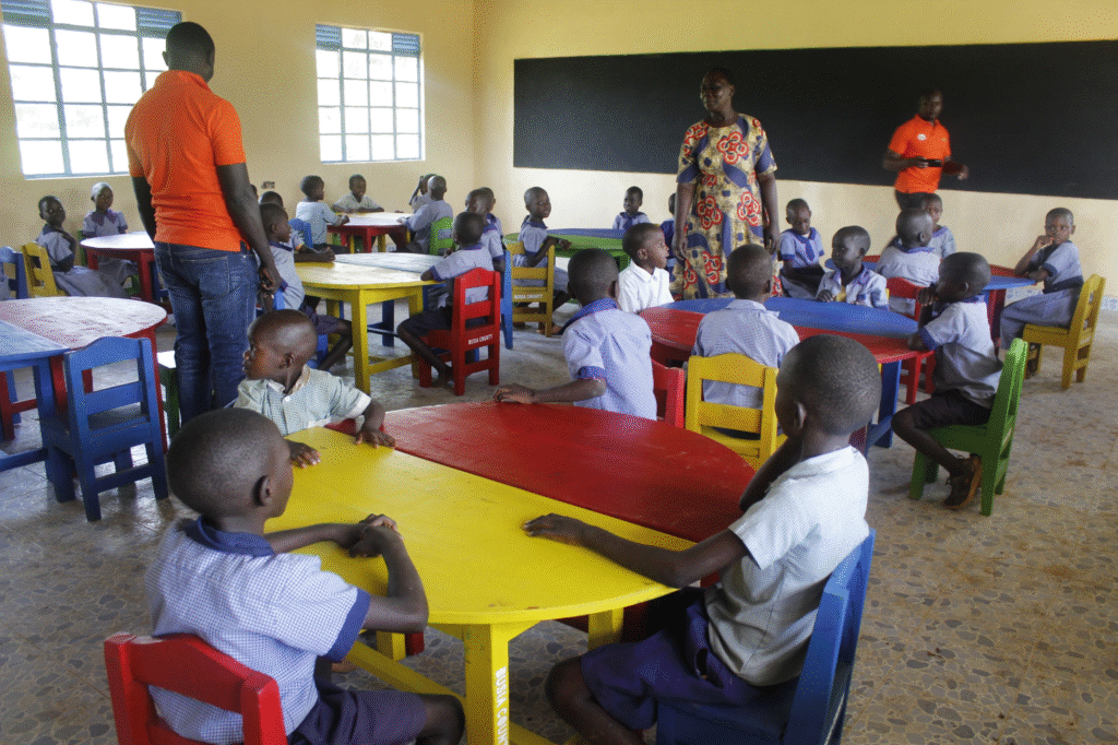 From mud walls to a thriving learning environment in Kenya - Help a child